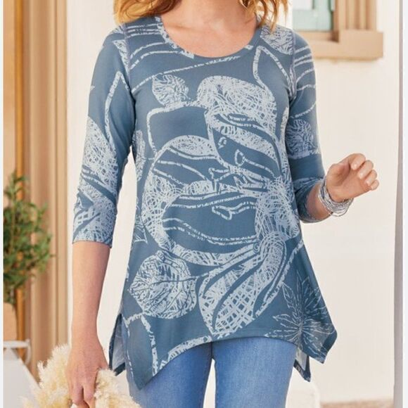 Soft Surroundings | Tops | Soft Surroundingsvalerie Tunic Top Size L ...